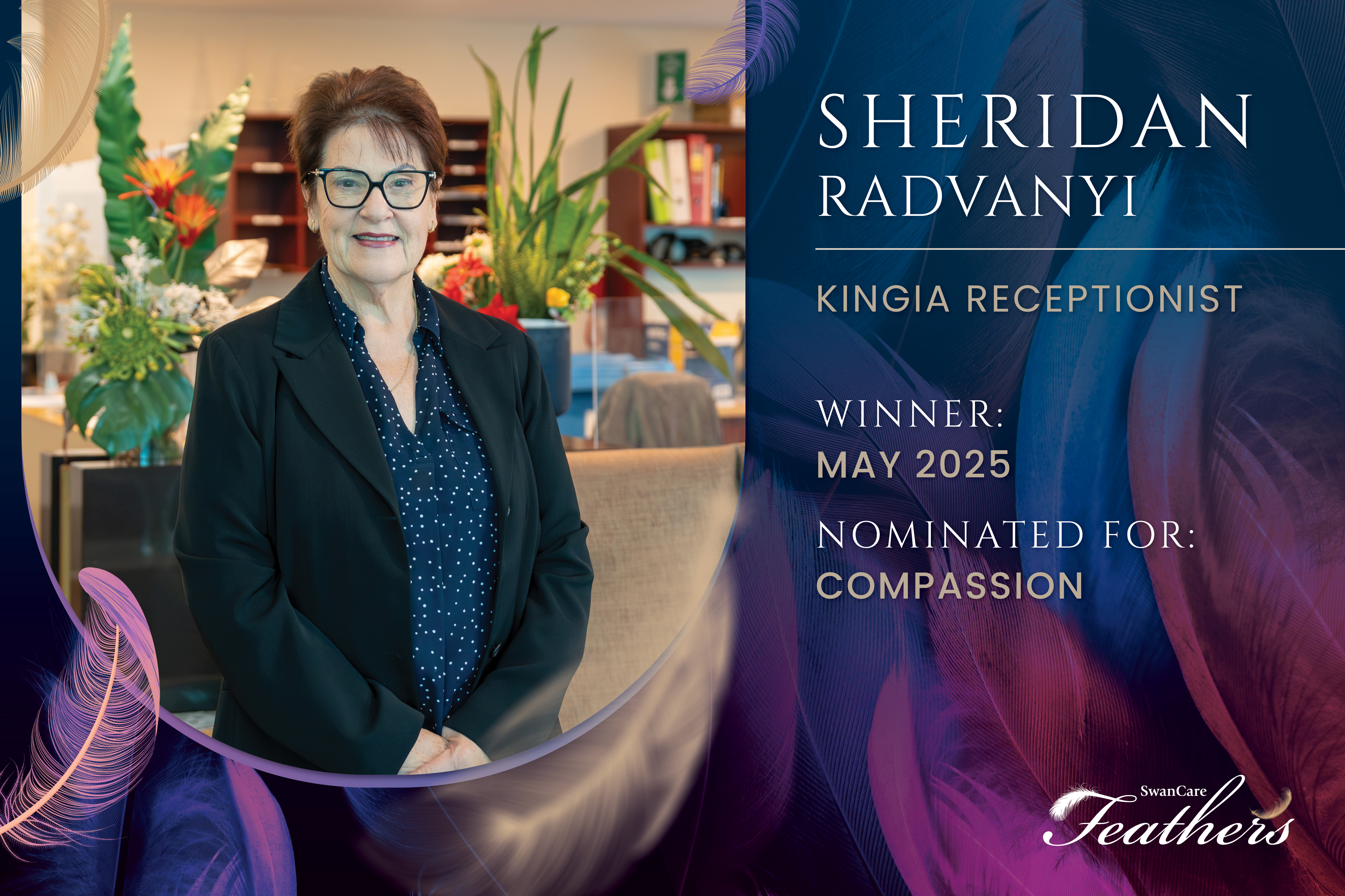 Feathers Winners May 2025 | SwanCare